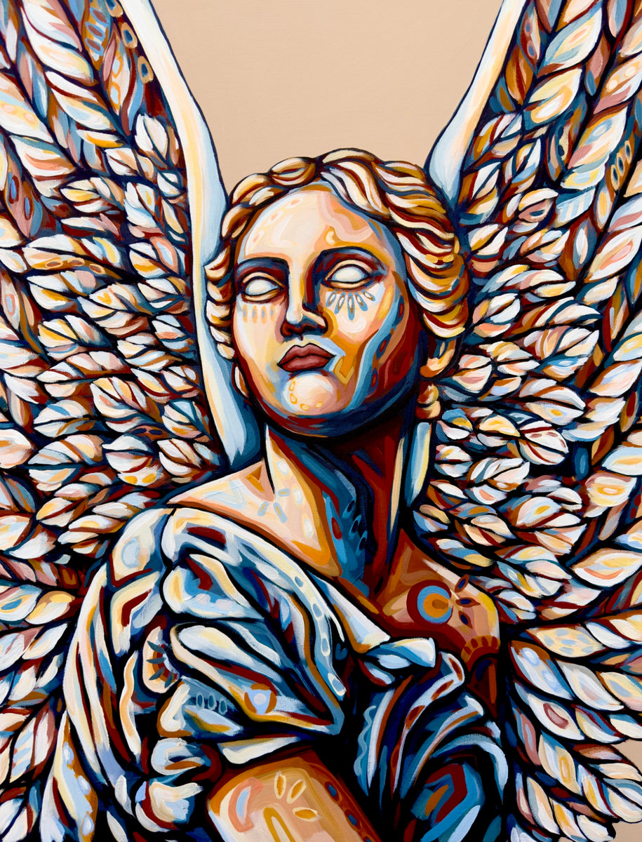 Angel print – morganpaintsstuff