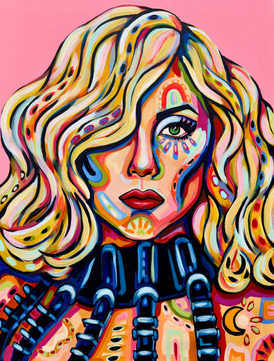 Lady Gaga Print – morganpaintsstuff