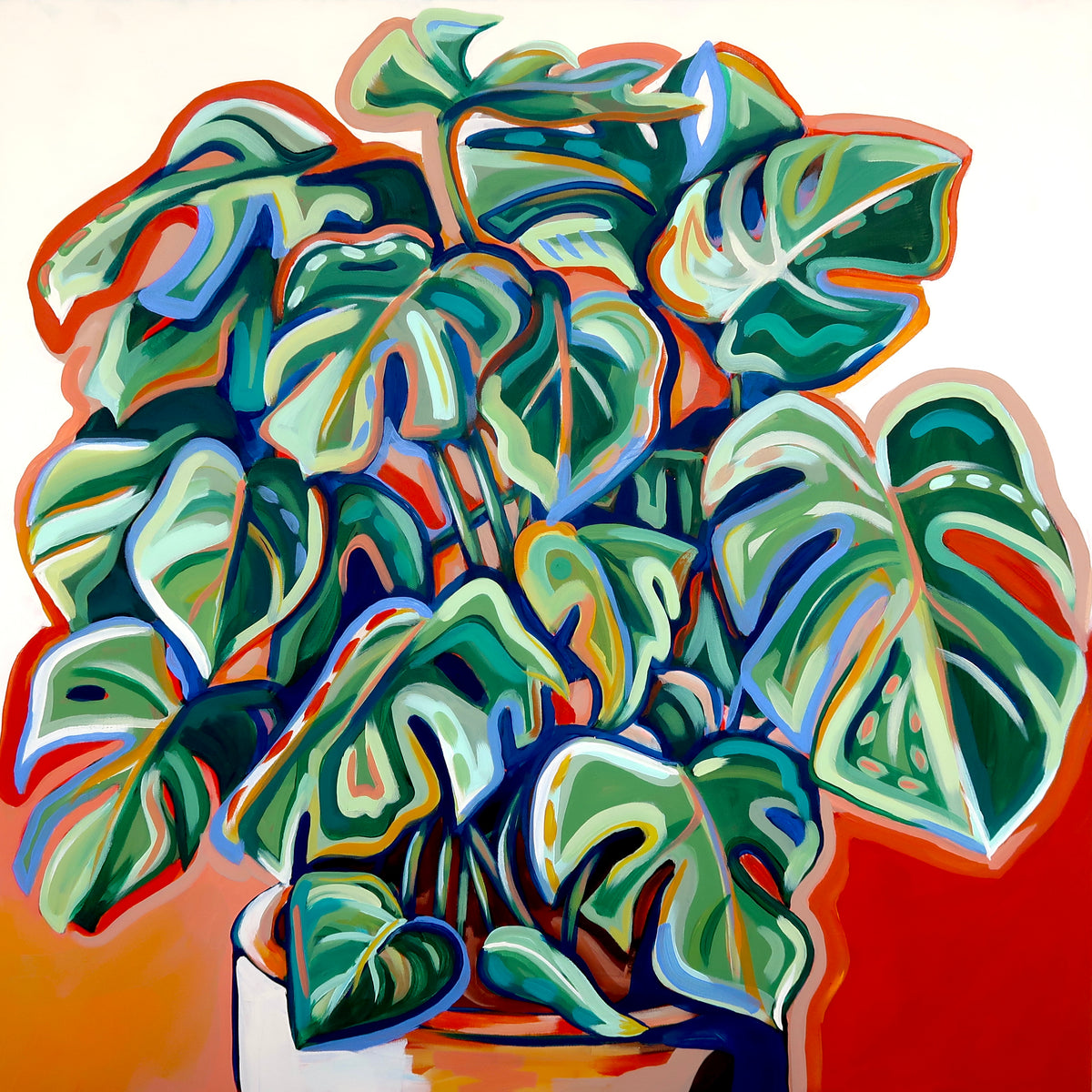 Monstera Print – morganpaintsstuff